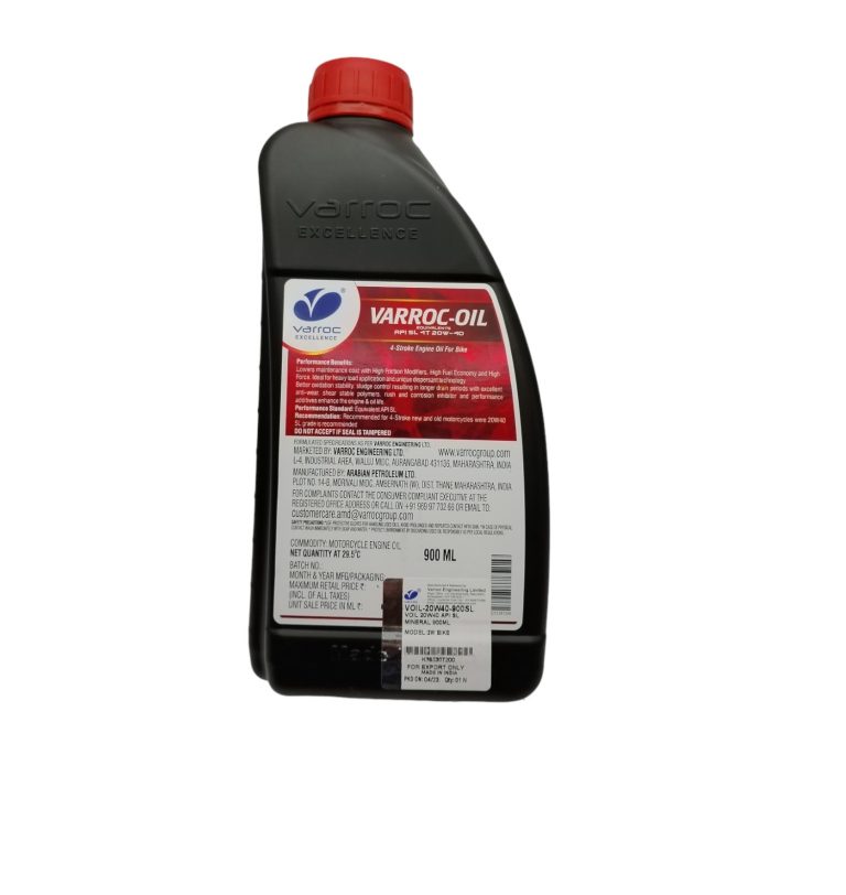 ACEITE MINERAL 20W40 MARCA: VARROC REF: K353307200 - Colombia Motos