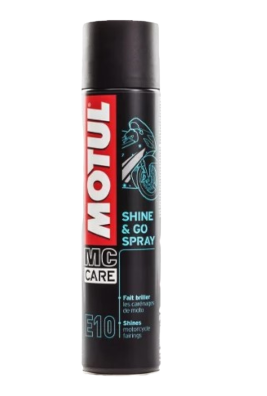 SILICONA E10 SHINE Y GO SPRAY MARCA: MOTUL REF: 6010152 - Colombia Motos