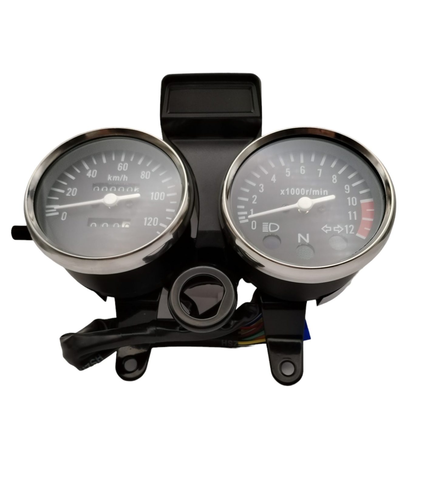 TABLERO / TACOMETRO VELOCIMETRO GN125 MARCA: ORIGINAL PARTS REF: 34100 ...